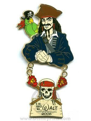 82888 - Jack Sparrow and Parrot - It All Started With Walt: Live Action ...