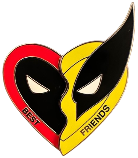 83193 - Best Friends Pivot Heart - Deadpool & Wolverine