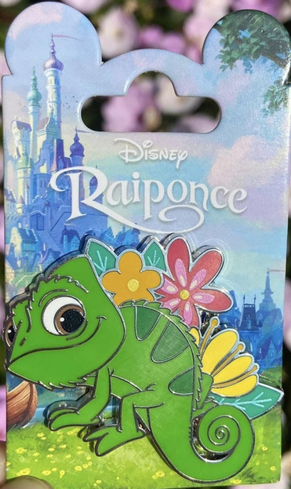 83323 - Pascal with Flowers - Tangled - Disneyland Resort Paris Disney Pin
