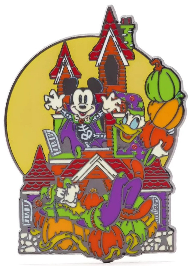 83365 - Mickey, Donald, and Goofy in Haunted House - Halloween 2024 ...