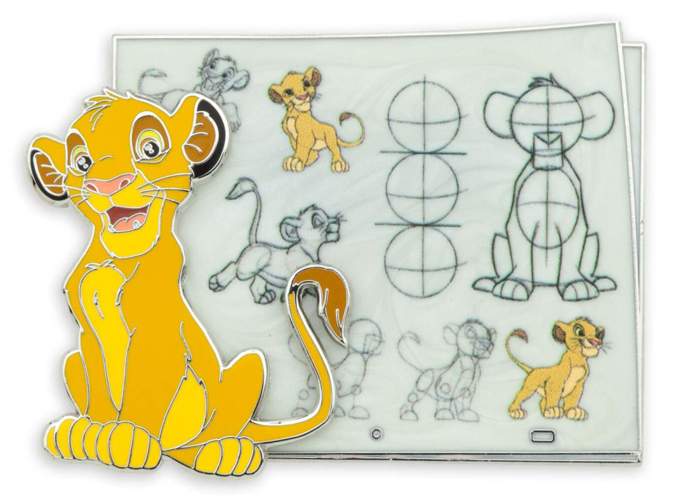 83627 - Animation Model Sheets — Simba - D23 Expo 2024: Disney Joy on ...