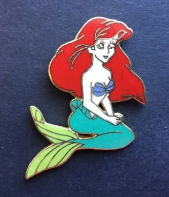 83638 - Vintage Ariel Sitting Variation - The Little Mermaid
