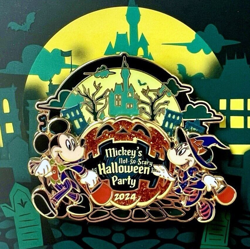 Mickey's Not So Scary Halloween Party (MNSSHP) 2024 Disney Trading Pin ...