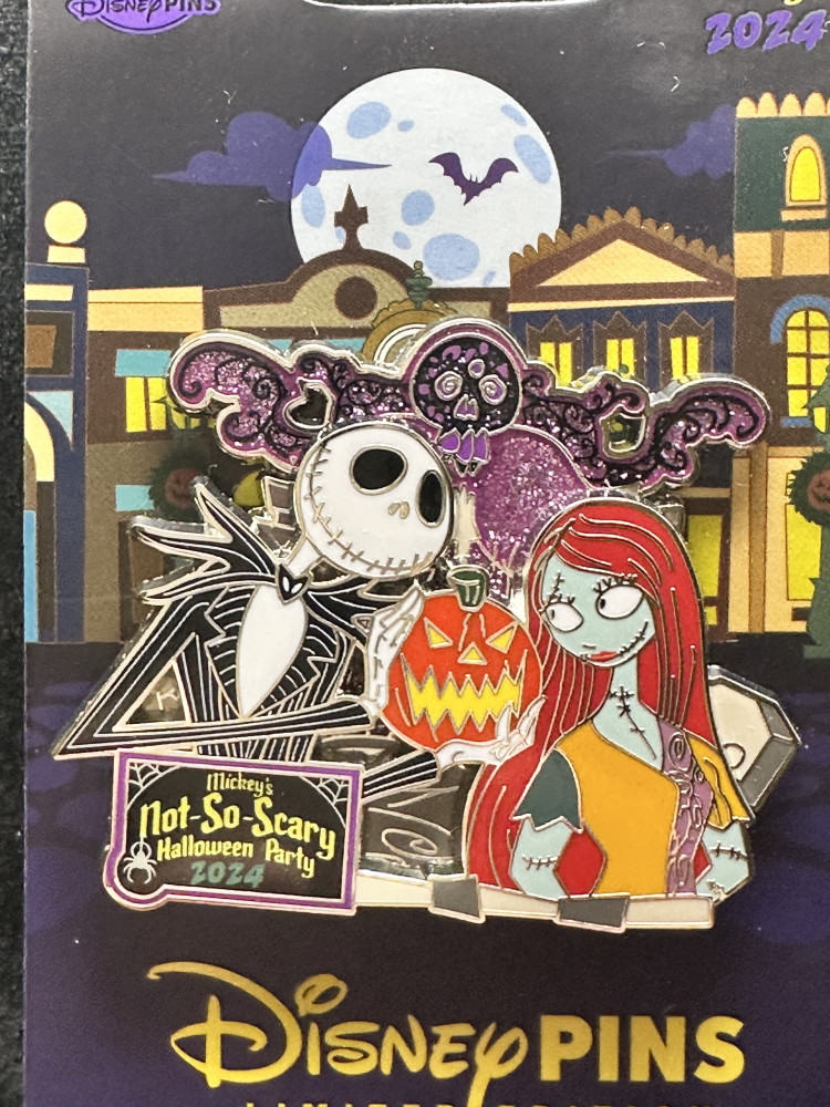 83872 - Jack and Sally Party Logo - Mickey's Not So Scary Halloween ...