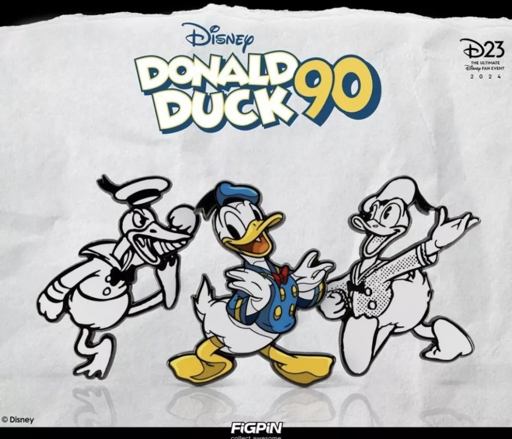 83910 - Donald Duck 90th Anniversary Boxed Set #1729-1731 - D23 Expo ...