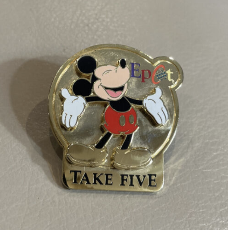 84133 - EPCOT Take Five Award - Cast Member Award - Walt Disney World ...