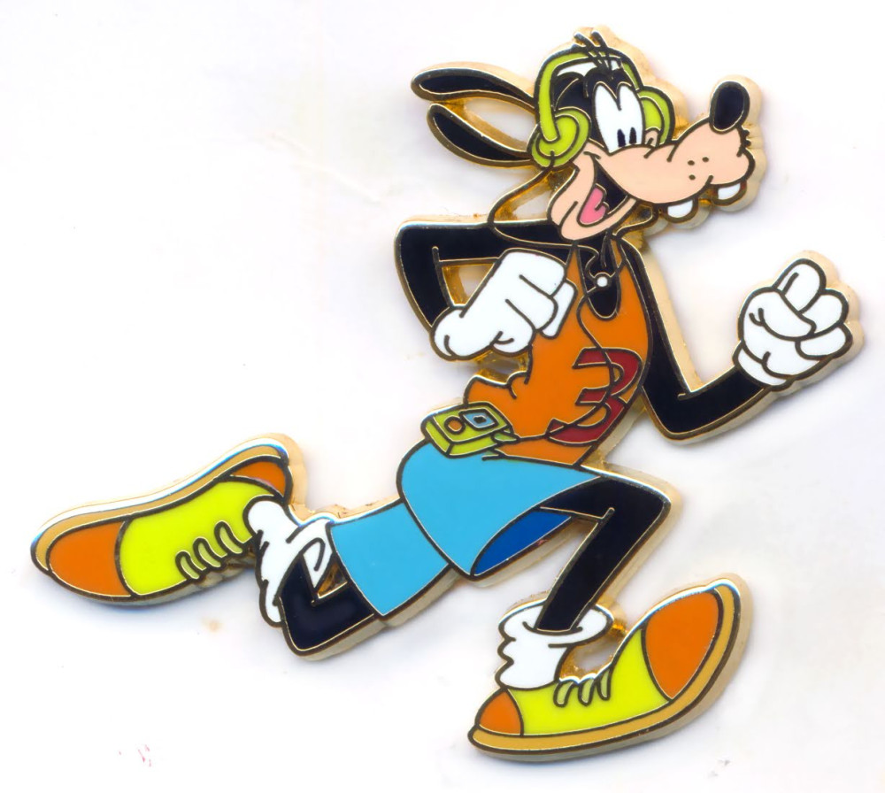 8413 - Goofy Running/Jogging - Disneyland Paris Booster VI - Disneyland ...