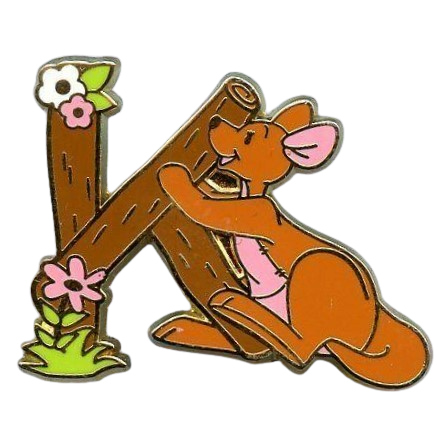 84439 - Letter K (Kanga) - Disney PALS Lucky Draw Initials / Alphabet ...