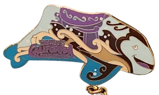 84440 - Chained Blue Carousel Dolphin (Fish) - King Triton's Carousel ...