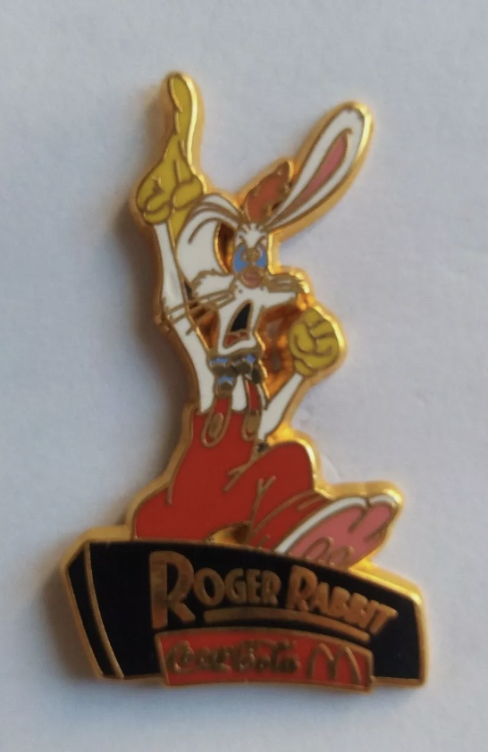 84537 - Roger Rabbit - Black Variant - Coca Cola / McDonald's