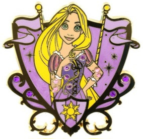 848 - Rapunzel - Princess Jeweled Crest Collection