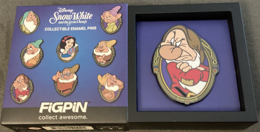 84926 - Grumpy - FiGPiN Snow White and the Seven Dwarfs Mini Mystery ...
