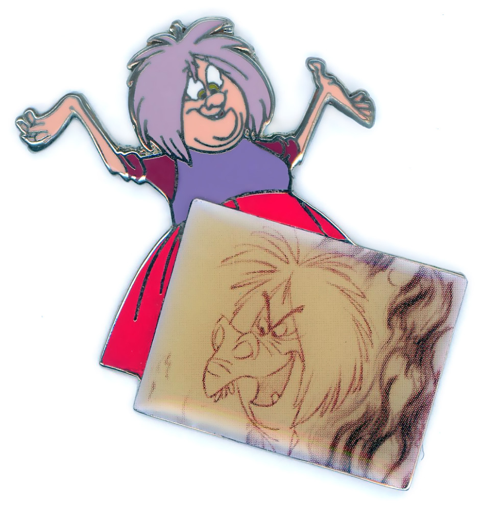 85095 - Madma Mim with a Sketch of Her in her Dragon Form - Disney ...