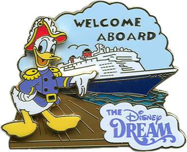 85113 - Welcome Aboard the Dream - Donald Duck - Disney Dream Inaugural ...