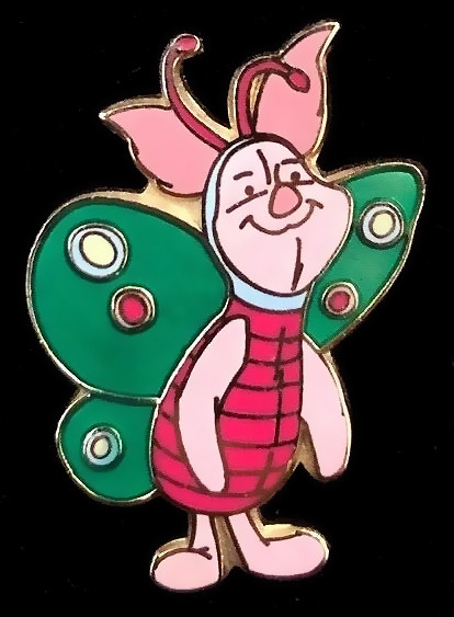 85440 - Piglet - Springtime Butterfly - Disneyland Resort Disney Pin