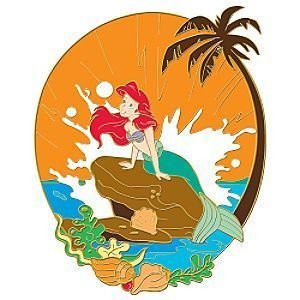 85950 - Ariel - Surf Series - Disney Store US Disney Pin