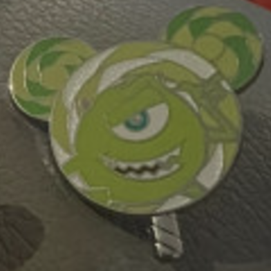 86333 - Mike Wazowski - Lollipop Mystery Pins - Hong Kong Disneyland ...