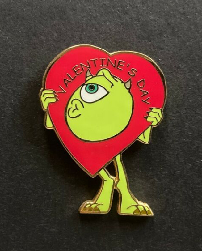 86485 - Mike Wazowski in a Red Heart - Valentine's Day - Walt Disney ...