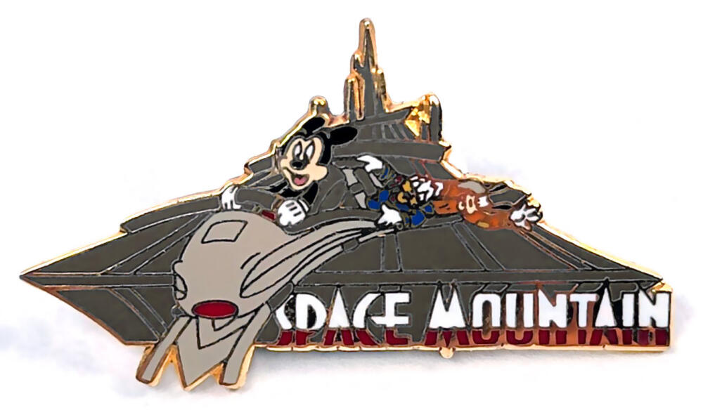 86568 - Mickey, Donald, and Goofy Ride Space Mountain - Space Mountain