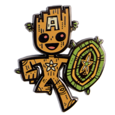 86615 - Groot as Captain America - We Are Groot! Mystery Set ...