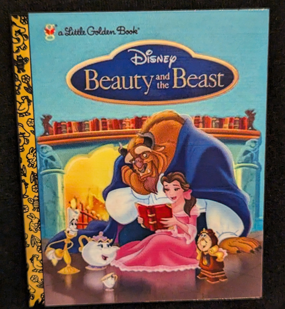 86699 - Beauty and the Beast Little Golden Book - FSY - Fantasy Pin ...