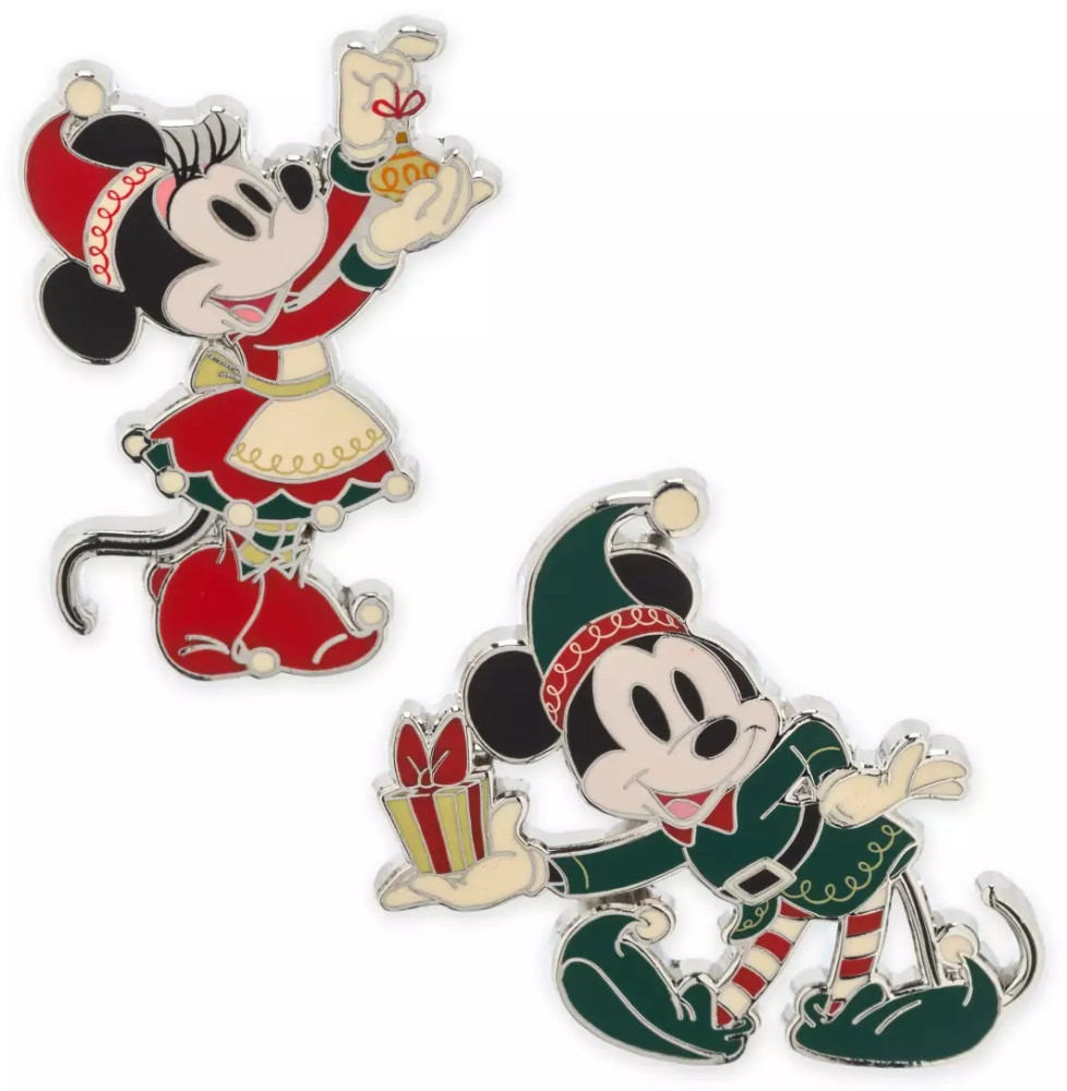 86728 - Holiday Elves Mickey and Minnie - Christmas 2024
