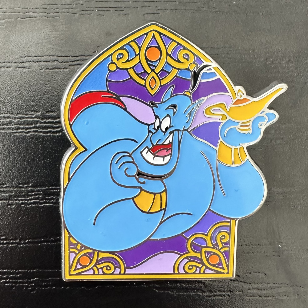 86927 - Genie Holding Lamp - Arched Window - Aladdin - Disneyland ...