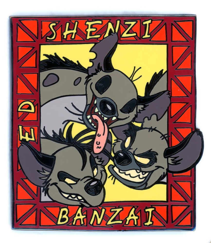 87181 - Ed, Shenzi and Banzai in an Orange Frame - Lion King Character ...