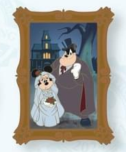 87574 - Minnie and Pete - Characters in Phantom Manor - Disneyland ...