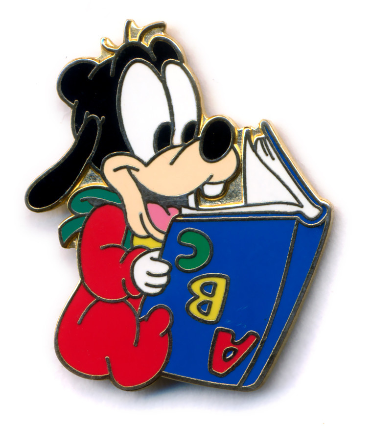 8770 - Goofy with a Book - Cast Lanyard Series II - Walt’s Bouncin ...