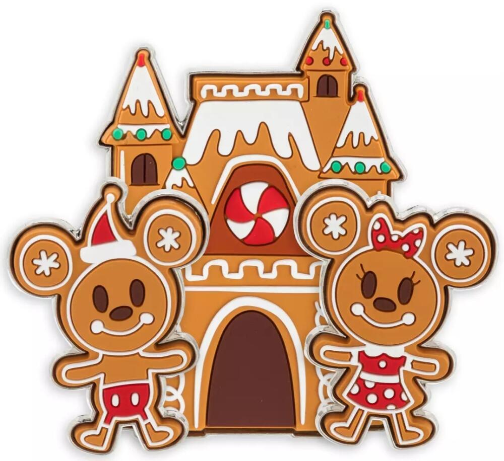 87767 - Gingerbread Mickey & Minnie with Fantasyland Castle Base Set ...