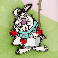 87874 - White Rabbit - Alice in Wonderland - Loungefly Disney Pin