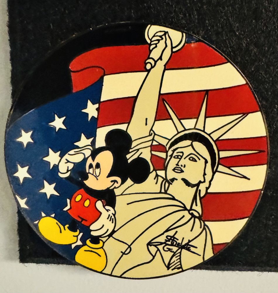 88013 - Patriotic Mickey - Statue of Liberty - Elisabete Gomes Series ...