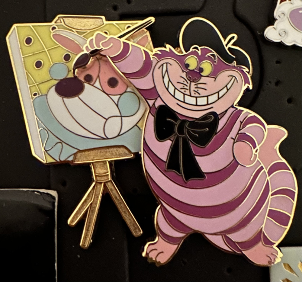 88425 - Cheshire Cat painting the White Rabbit - Disney Studio Store ...