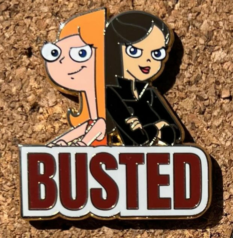 88445 - Phineas & Ferb - Busted! - Candace and Vanessa - Fantasy Pin ...
