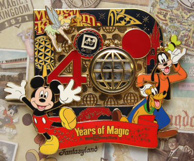 88481 - 40 Years of Magic - Walt Disney World 40th Anniversary - Walt ...