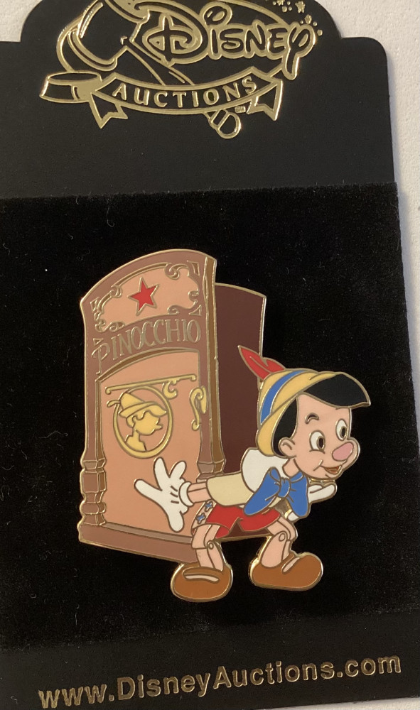 88585 - Pinocchio - Dressing Room Door - Disney Auctions (P.I.N.S ...