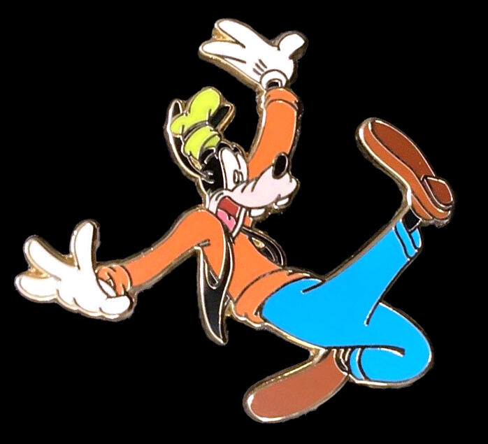 88791 - Falling Goofy - Jerry Leigh - Misc - Disney Licensed Disney Pin