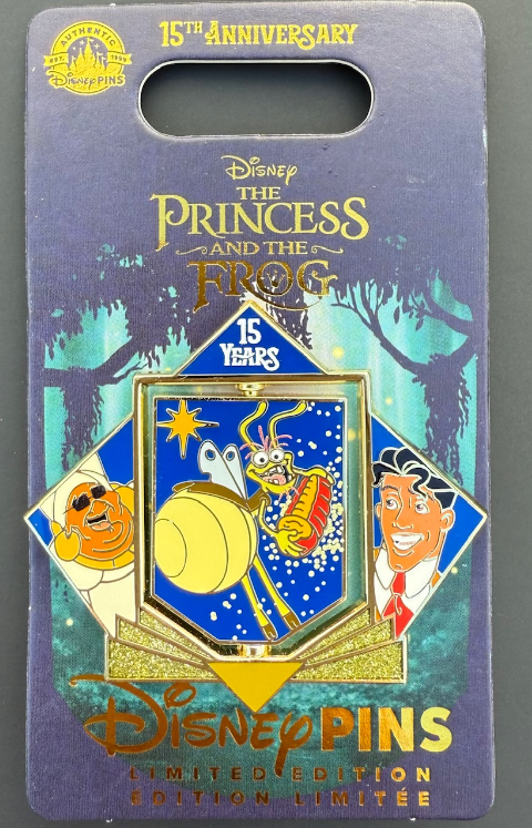 88806 - Louis & Ray Spinner - Princess and the Frog 15th Anniversary