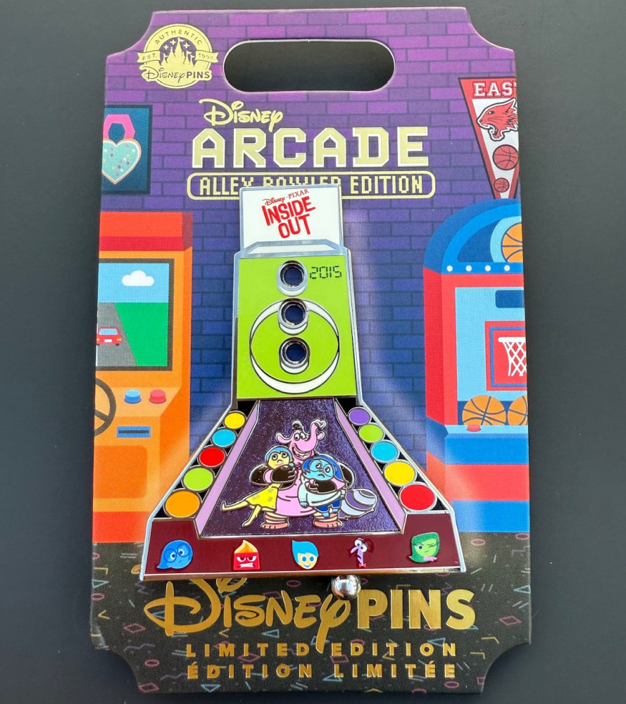 88849 - Inside Out - Alley Bowler Arcade Series - Walt Disney World ...