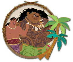 88875 - Moni and Maui - Moana 2 - Disney Studio Store Hollywood / Soda ...