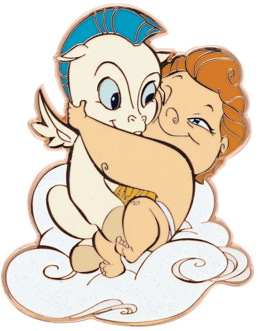 88889 - Baby Hercules and Pegasus - Hugging - Pink A La Mode (PALM ...