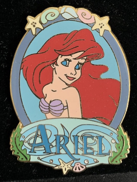 89003 - Ariel - Princess Portraits - 2001 - Disneyland Resort Disney Pin