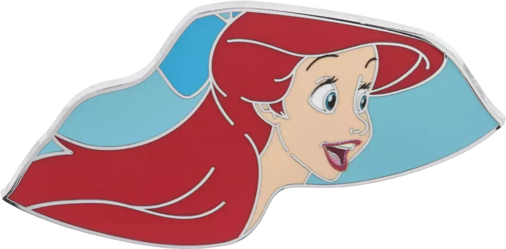 89134 - Ariel Sitting On A Rock Mystery Pin Puzzle Collection - Ariel ...