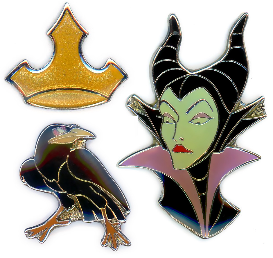 89280 - Maleficent, Diablo and Aurora's Crown - Sleeping Beauty 3 Mini ...
