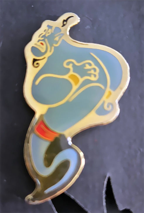 89299 - Genie - Aladdin 5 Pin Cast Exclusive Set