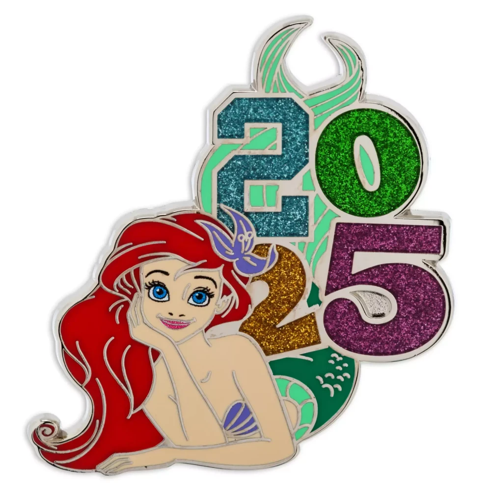 89313 - The Little Mermaid - Ariel 2025 - 2025 Dated Year Pins