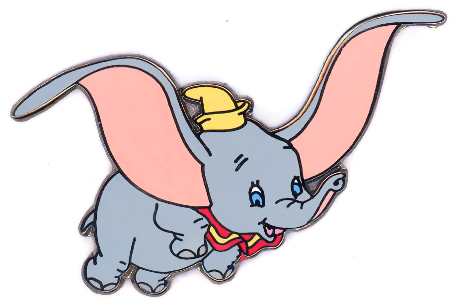 89366 - Flying Right - Dumbo - Disneyland Resort Disney Pin