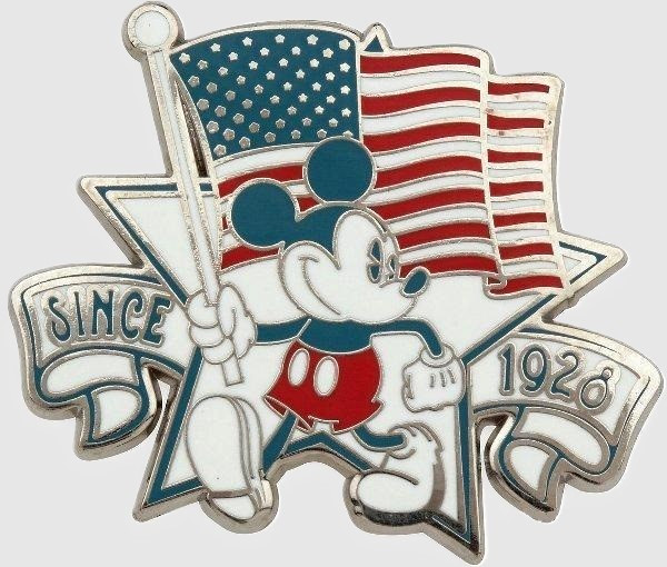 89423 - Americana - Flag - Since 1928 - Patriotic Mickey - Disney Store ...