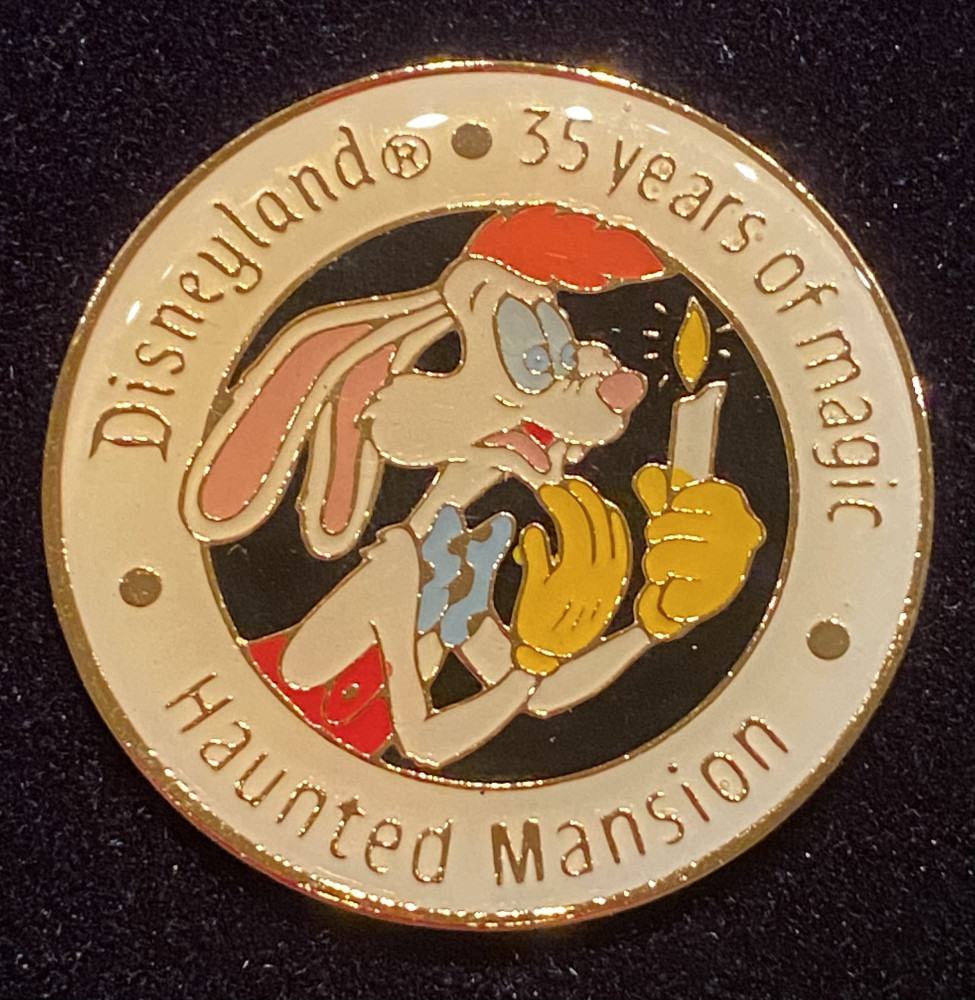 89442 - Haunted Mansion Roger Rabbit with candle - Disneyland: 35 Years ...